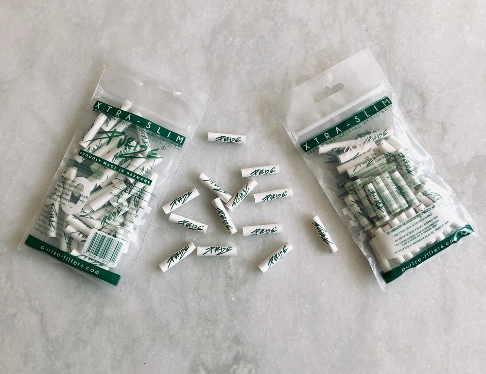 PURIZE® White XTRA Slim Filters | Clean, Smooth Smoking Tips – MCR Pvt Ltd